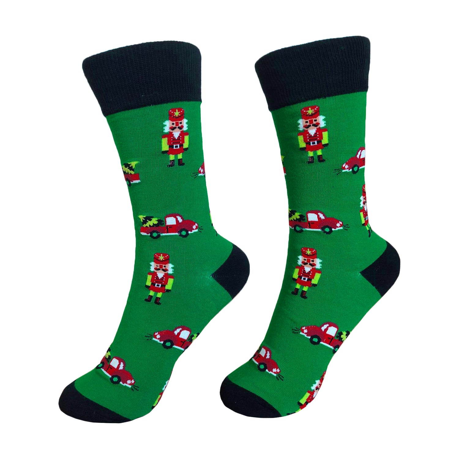 SKB05 - Eco Chic Eco-Friendly Bamboo Christmas Socks - Nutcracker ...