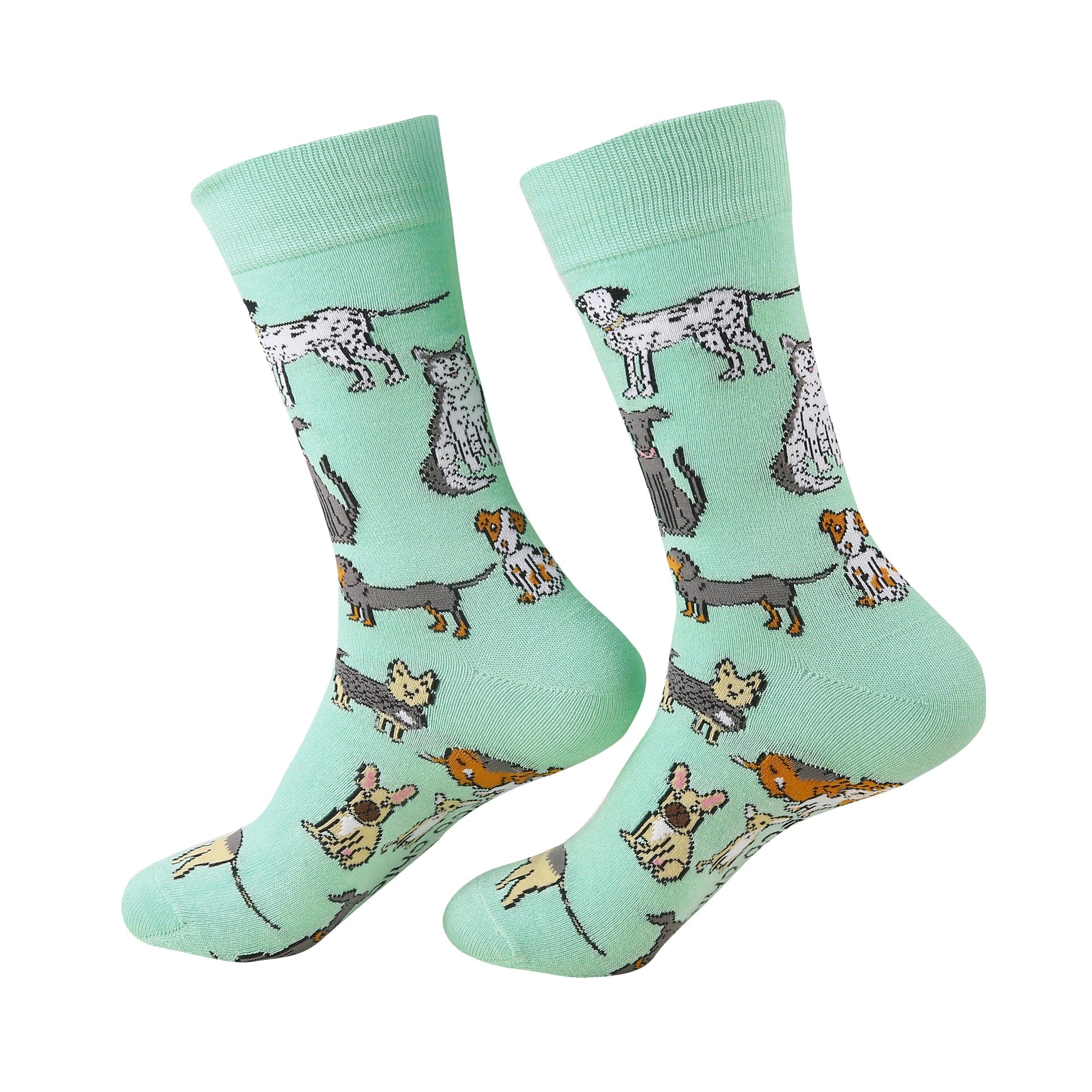 SKL33BU - Eco Chic Eco-Friendly Bamboo Socks Dogs Blue – Faye UK Ltd