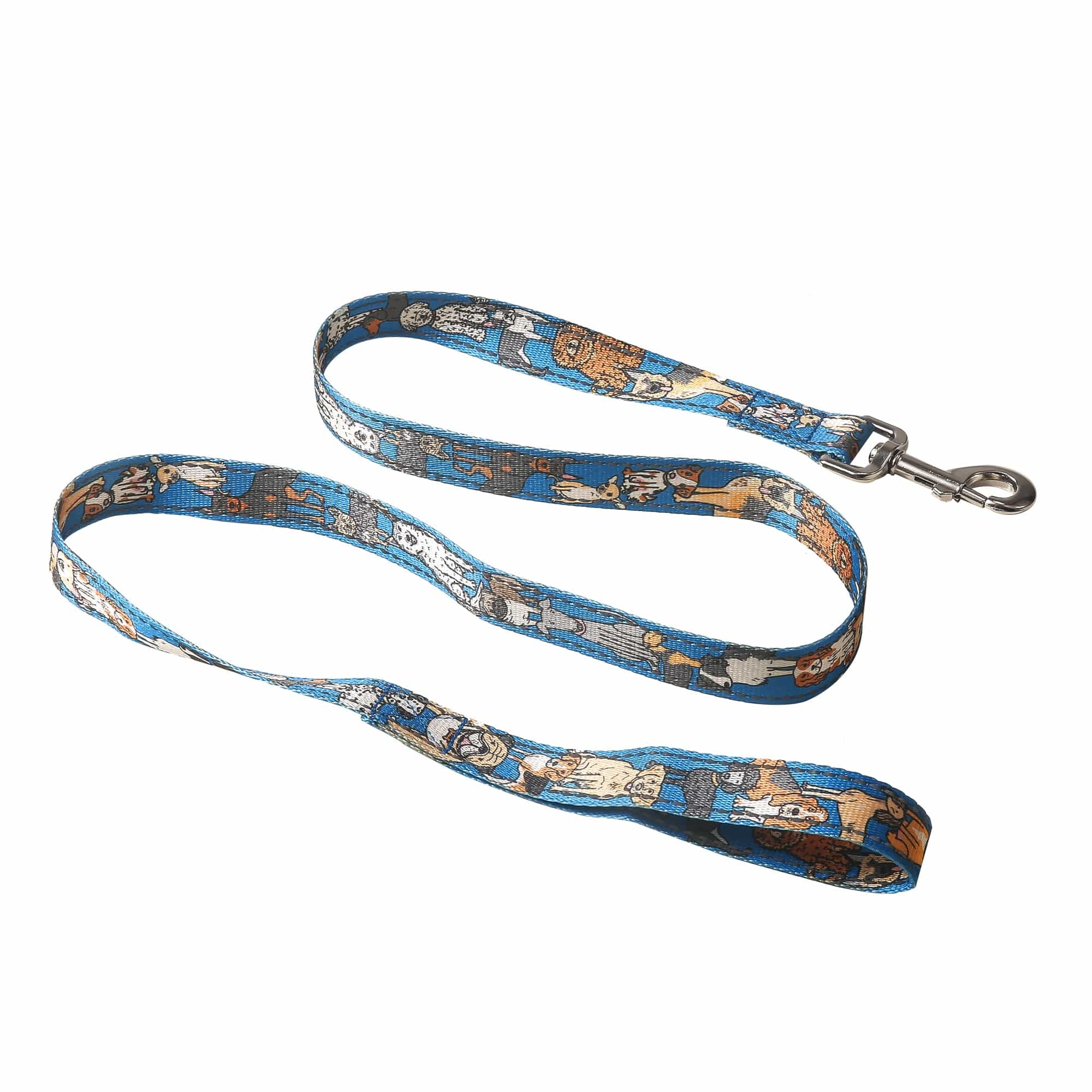 PL03 - Eco Chic Recycled Dog Lead - Dogs Blue (Pack of 2) – Faye UK Ltd